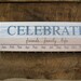 Birthday Calendar Family Friends Beachy Ocean Design All Wood Calendar ...