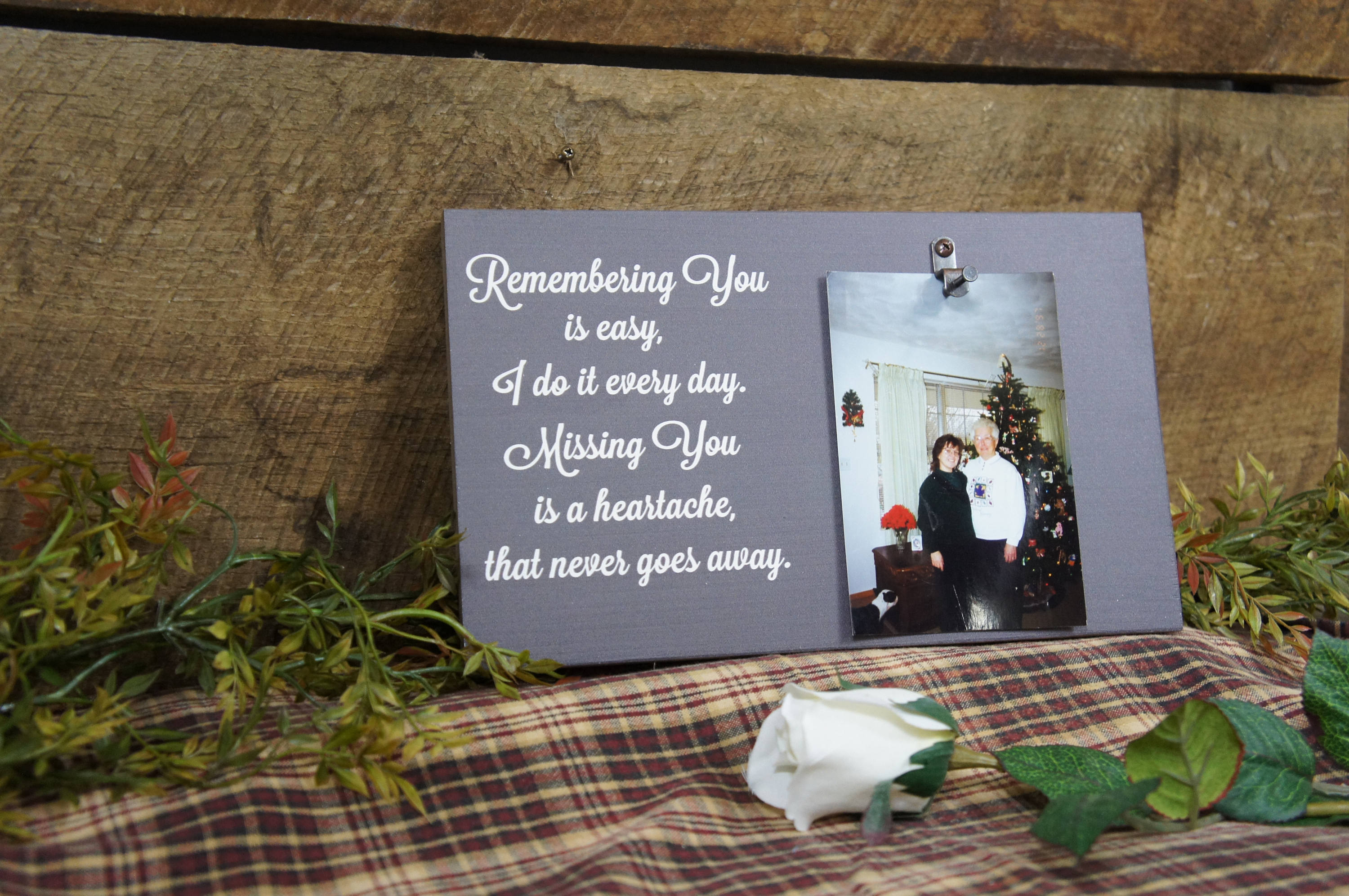 Remembering You Is Easy. I Do It Everyday. Missing You is a | Etsy