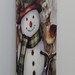 Snowman Porch Leaner Holiday Decor Winter Porch Signs 4ft All Wood 9 ...