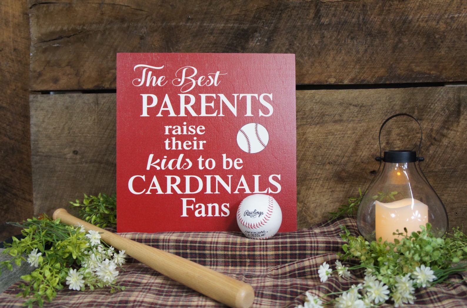 The Best Parents Raise Their Kids to Be Cardinals Fans. Sign - Etsy