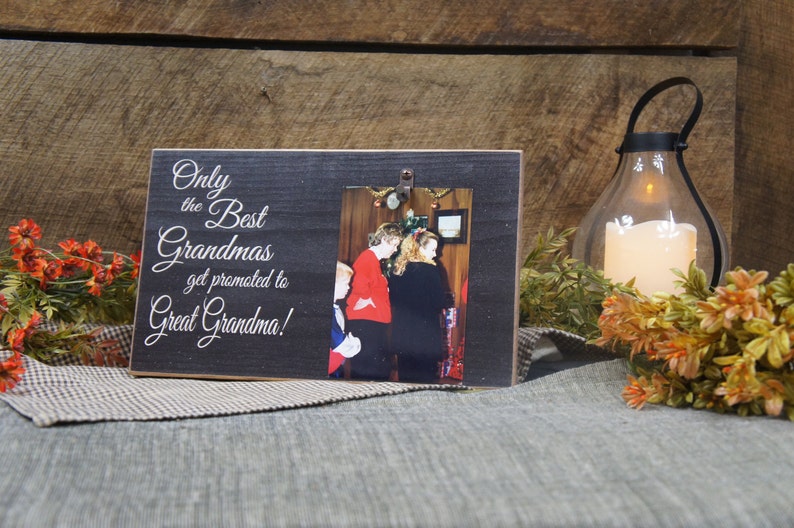 Only the Best Grandmas Get Promoted to Great Grandma Rustic - Etsy Only the Best Grandmas Get Promoted to Great Grandma Rustic - Etsy