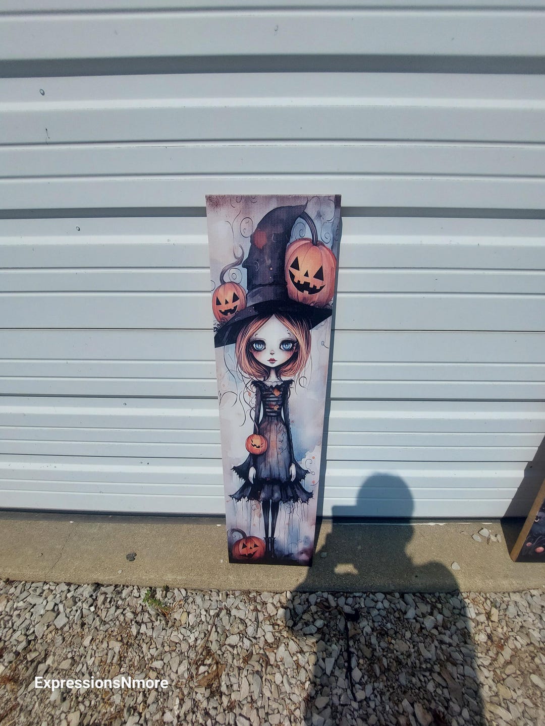 Halloween Sign Welcome Witches 4ft Porch Decor Direct Print All Wood ...