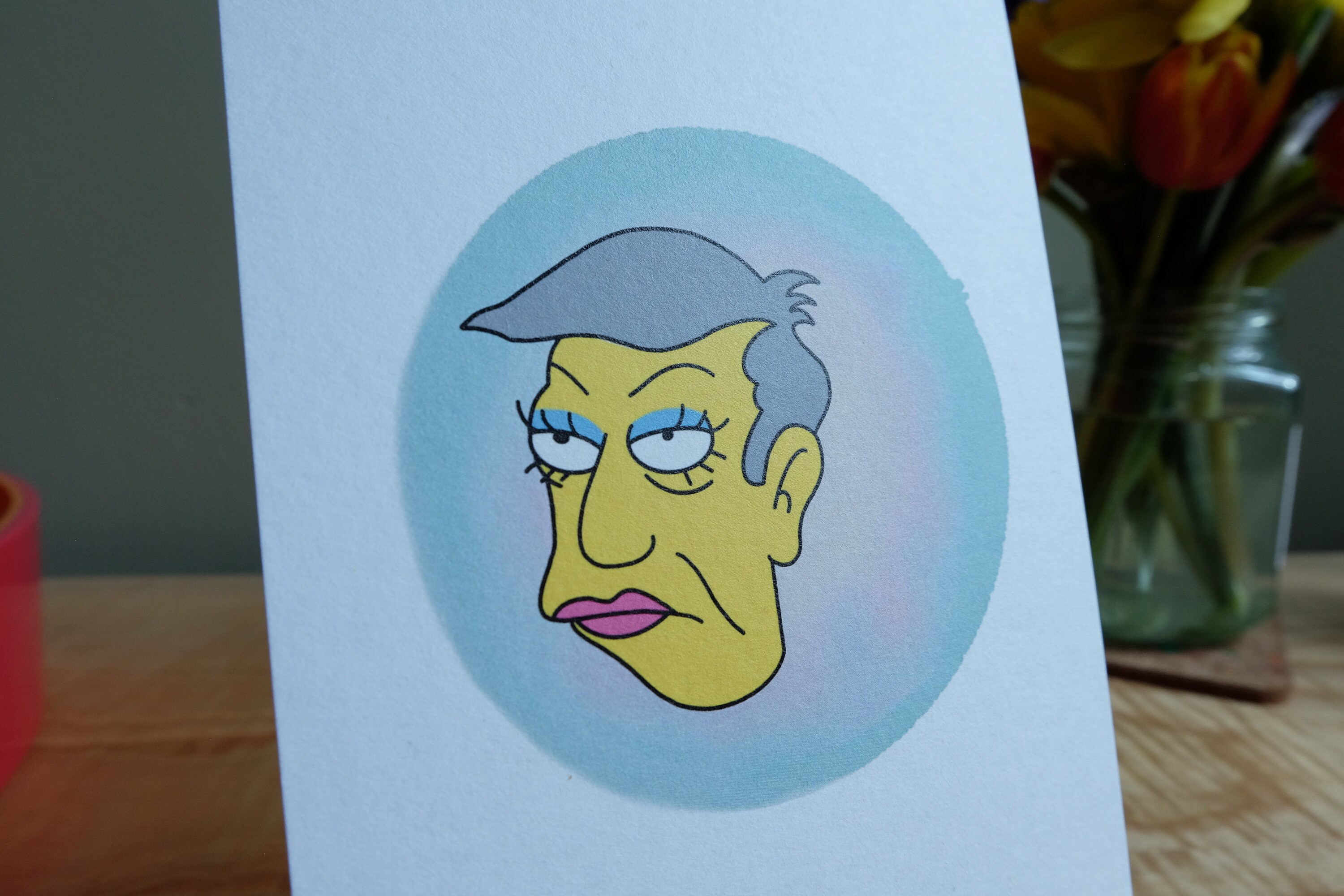 The Simpsons- Classic Simpsons Episode Skinner in Make-up From Who Shot ...