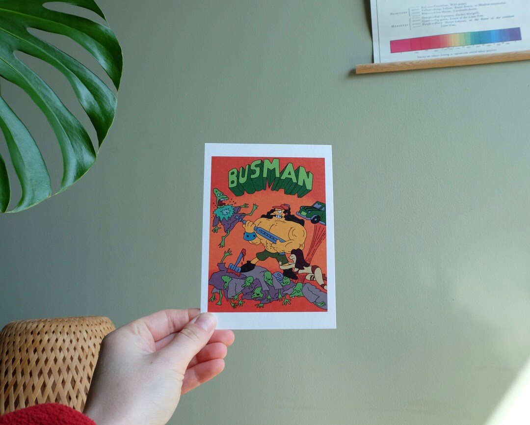 The Simpsons- Classic Simpsons Episode Otto Busman Design - Etsy