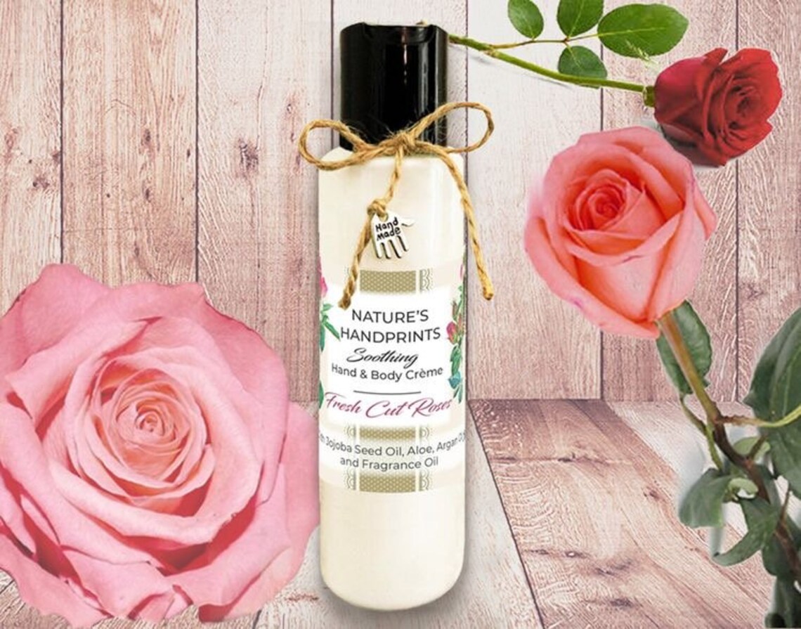 Fresh Cut Roses Hand & Body Crème 4 Oz. - Etsy