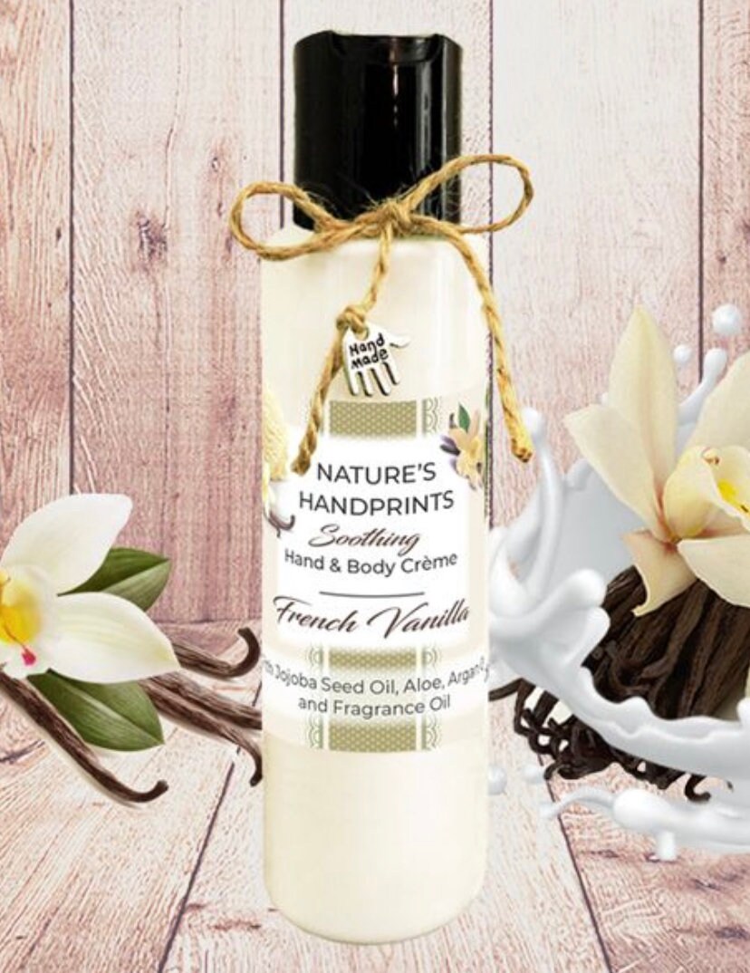 French Vanilla Hand & Body Crème 4 Oz. - Etsy