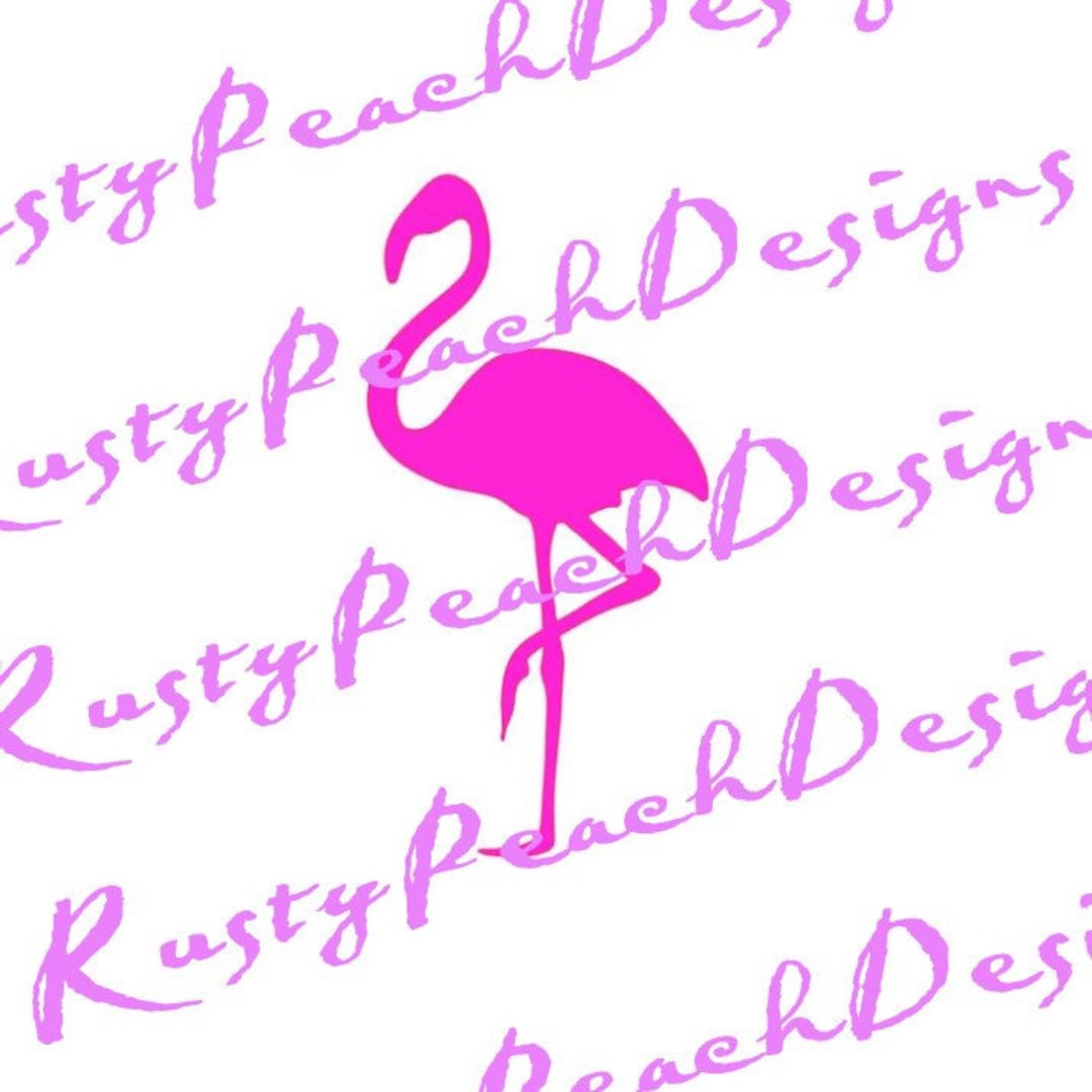 Flamingo Cutting File, Download, SVG, PNG, Studio, Studio3, Silhouette ...