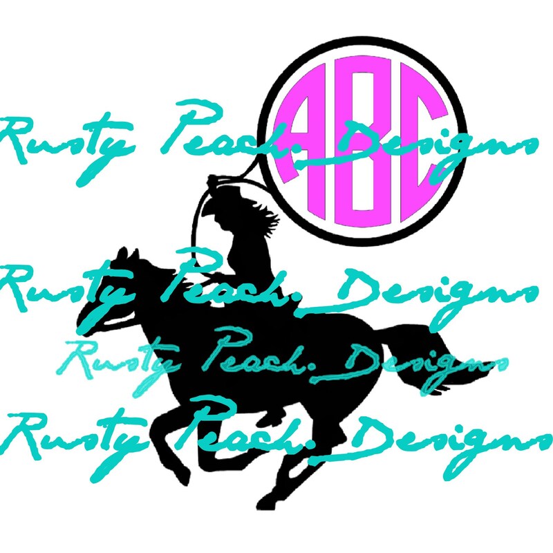 Team Roper Silhouette Svg - Etsy