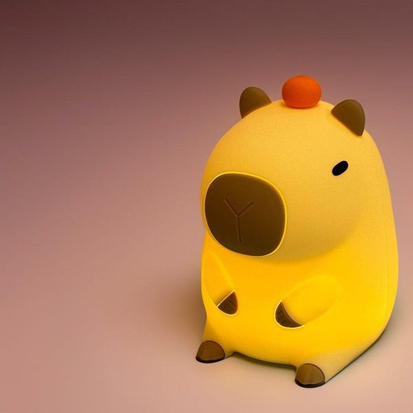 Capybara Lamp - Etsy