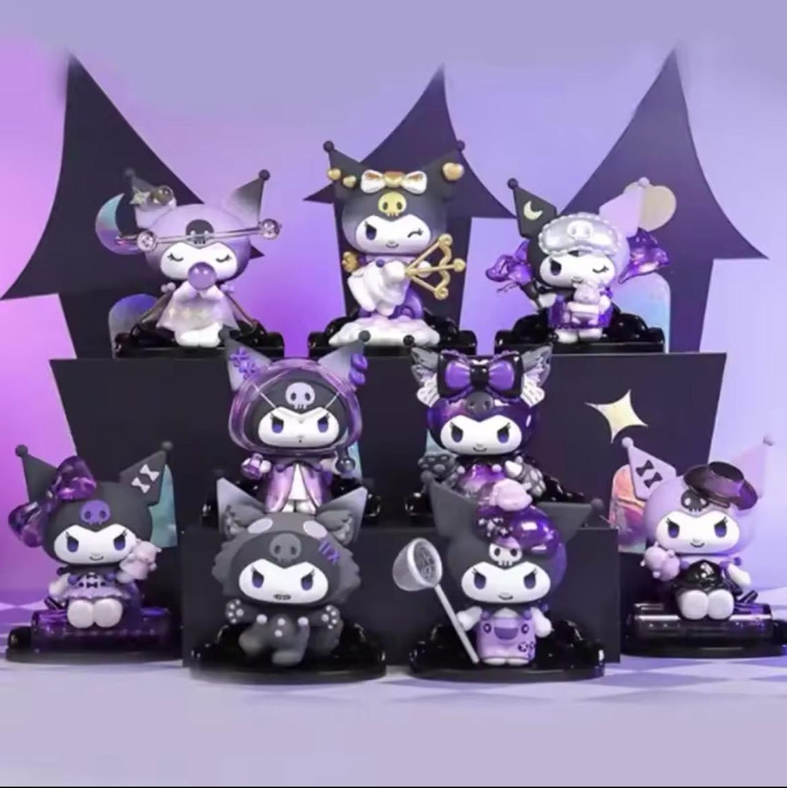 Kuromi Werewolf Series Blind Box Kuromi Blind Box Figure Single Box ...