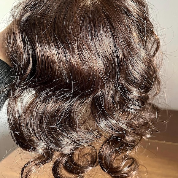 Wavy Hair Topper - Etsy