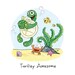 Turtley Awesome Card, Turtle Pun, Congratulations Postcard - Etsy
