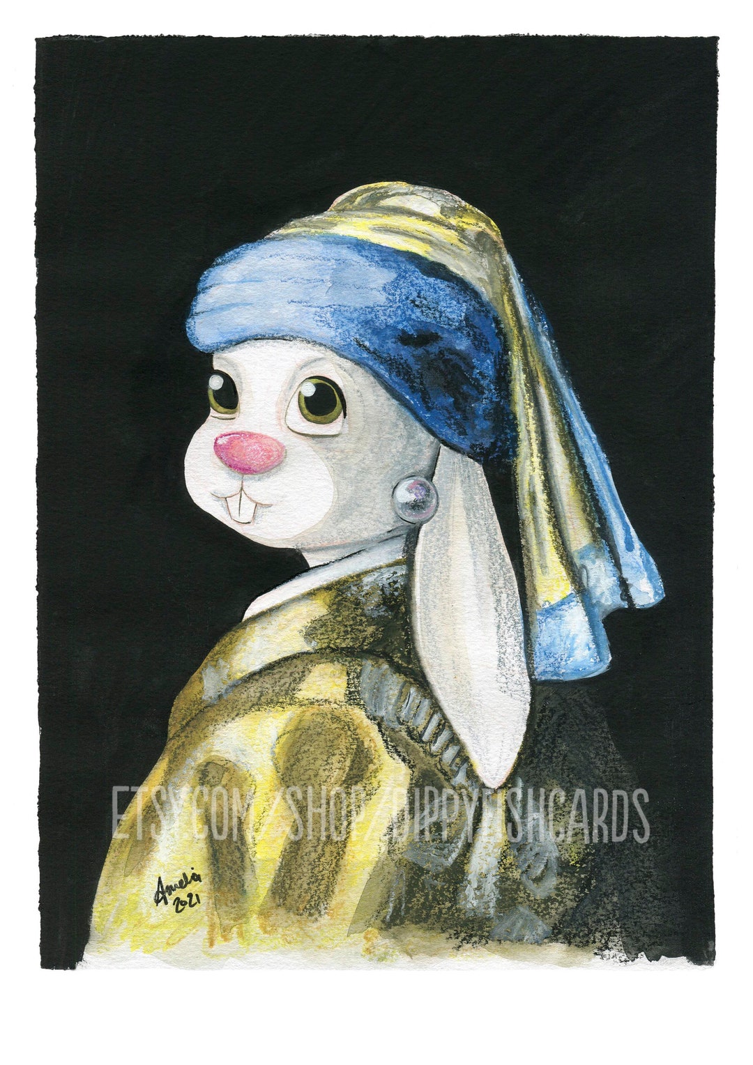Rabbit Art, Bunny Art, Bunnies in Art Prints, Bunny Art, Rabbit Art ...