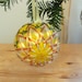 Yellow Holiday Decoration, Mini Temari, Japanese Chrysanthemum, Origami ...