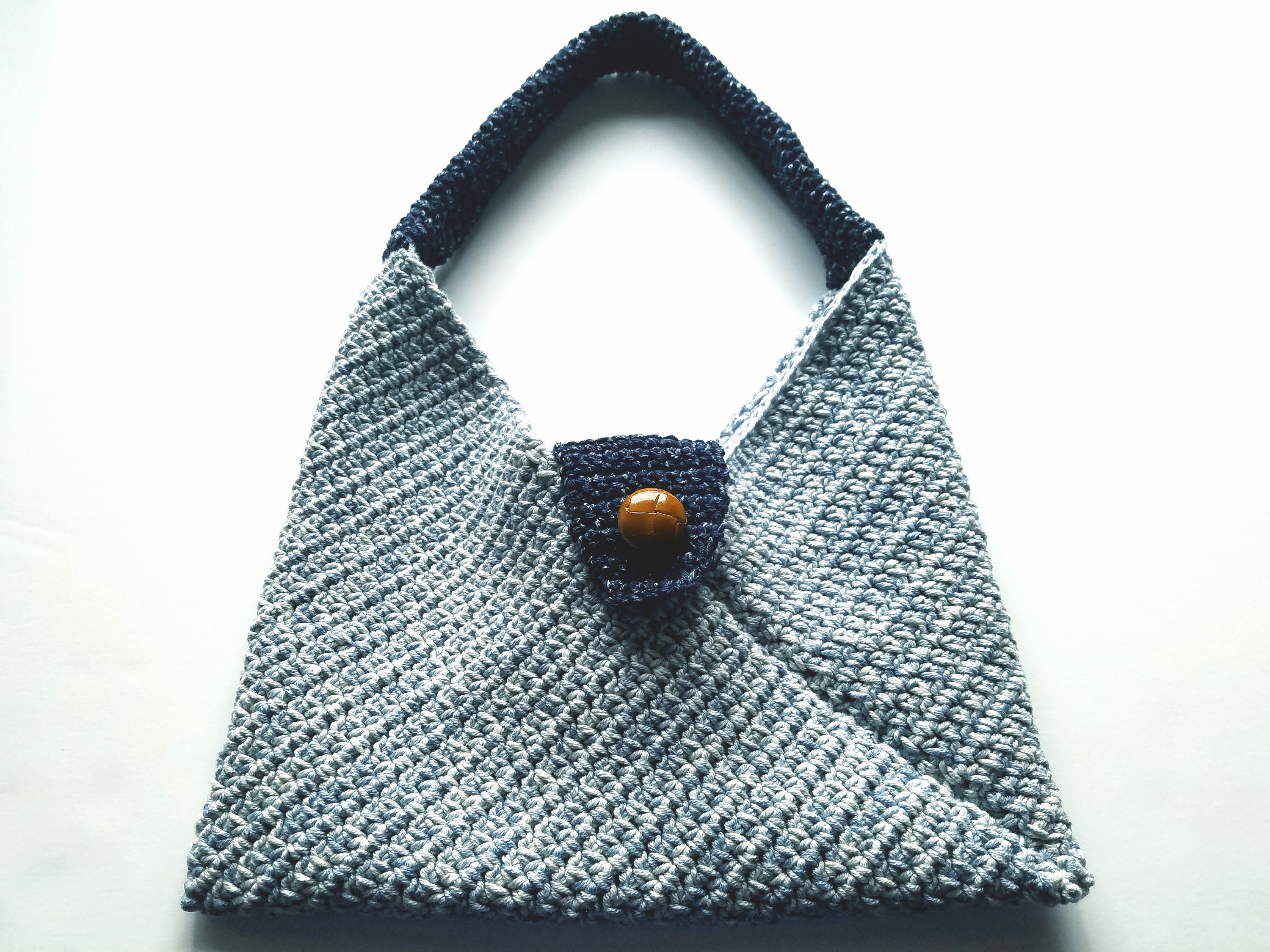 Denim Bag PDF Crochet Pattern - Etsy