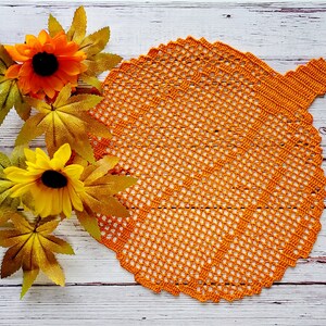 Pumpkin Doily PDF Crochet Pattern - Etsy