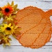 Pumpkin Doily PDF Crochet Pattern - Etsy