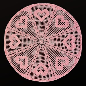 Heart Wheel PDF Crochet Pattern - Etsy