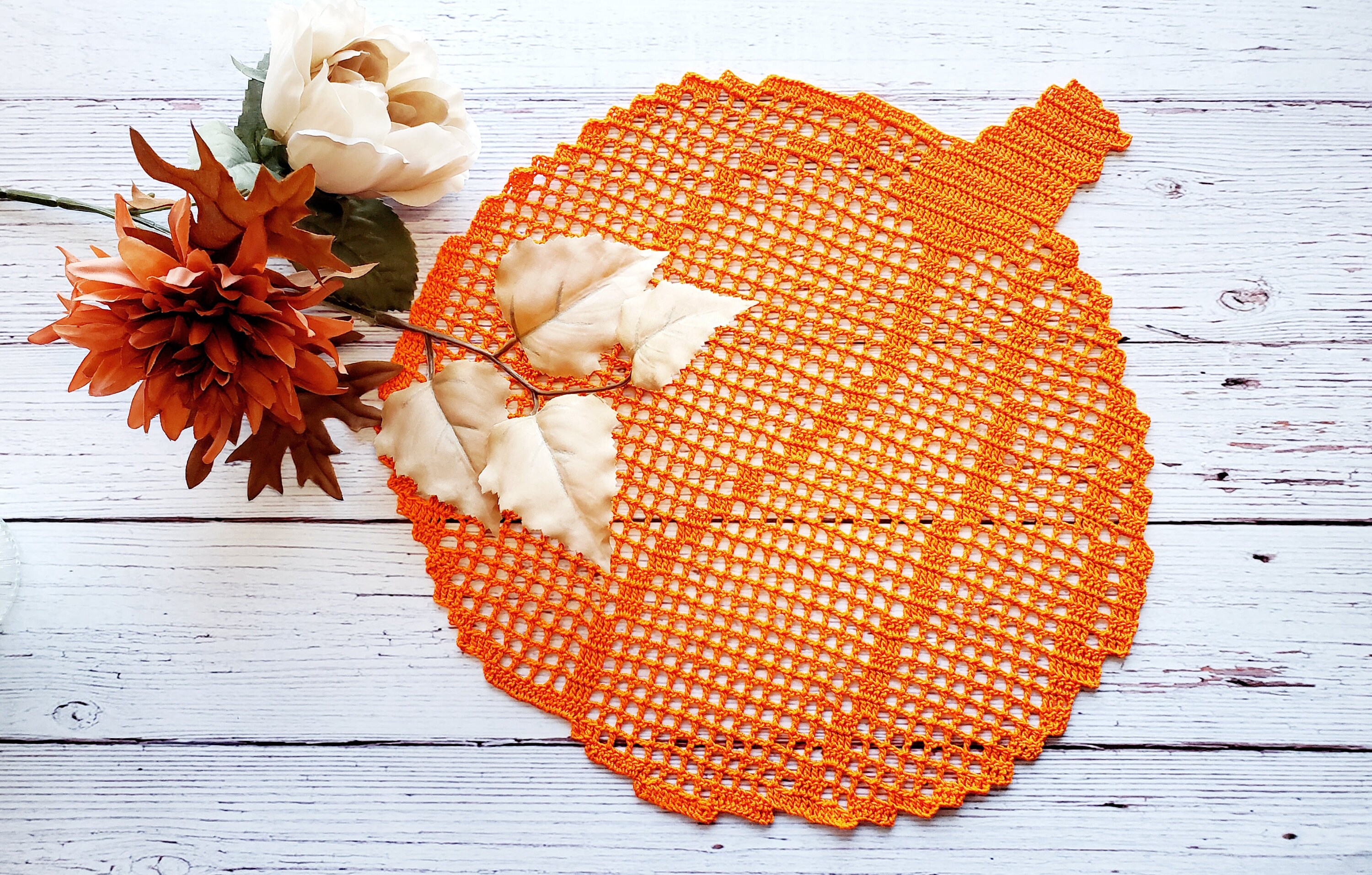 Pumpkin Doily PDF Crochet Pattern - Etsy
