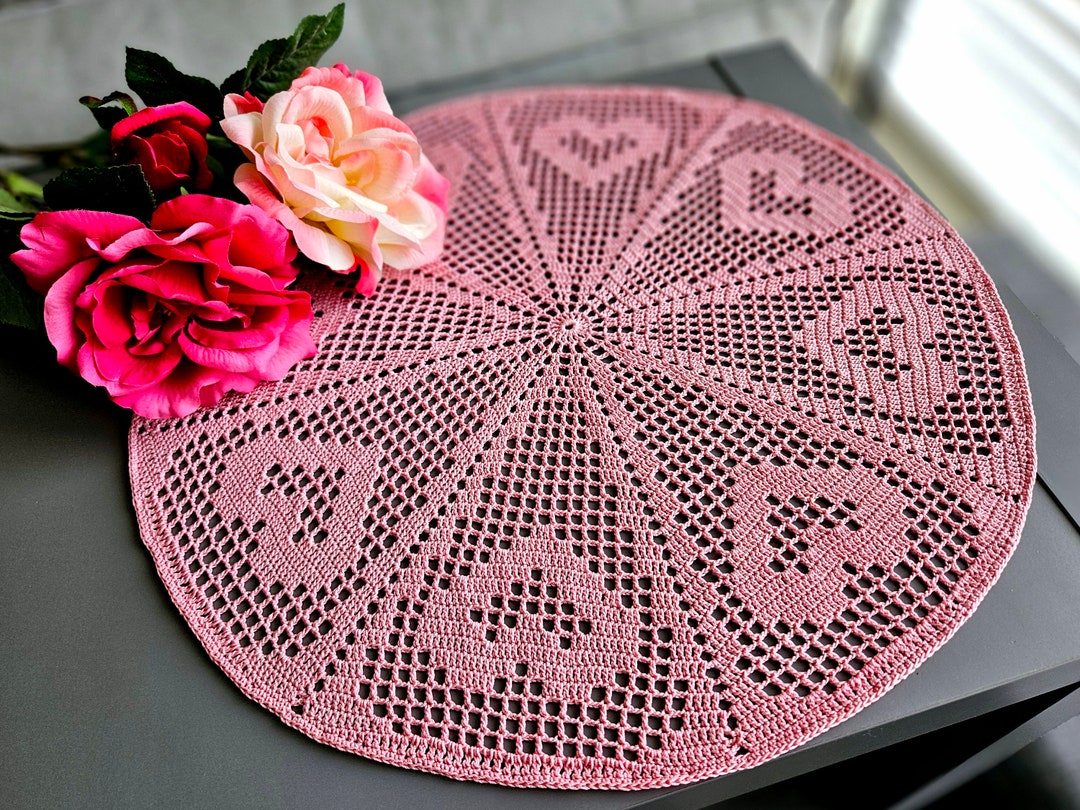 Heart Wheel PDF Crochet Pattern - Etsy