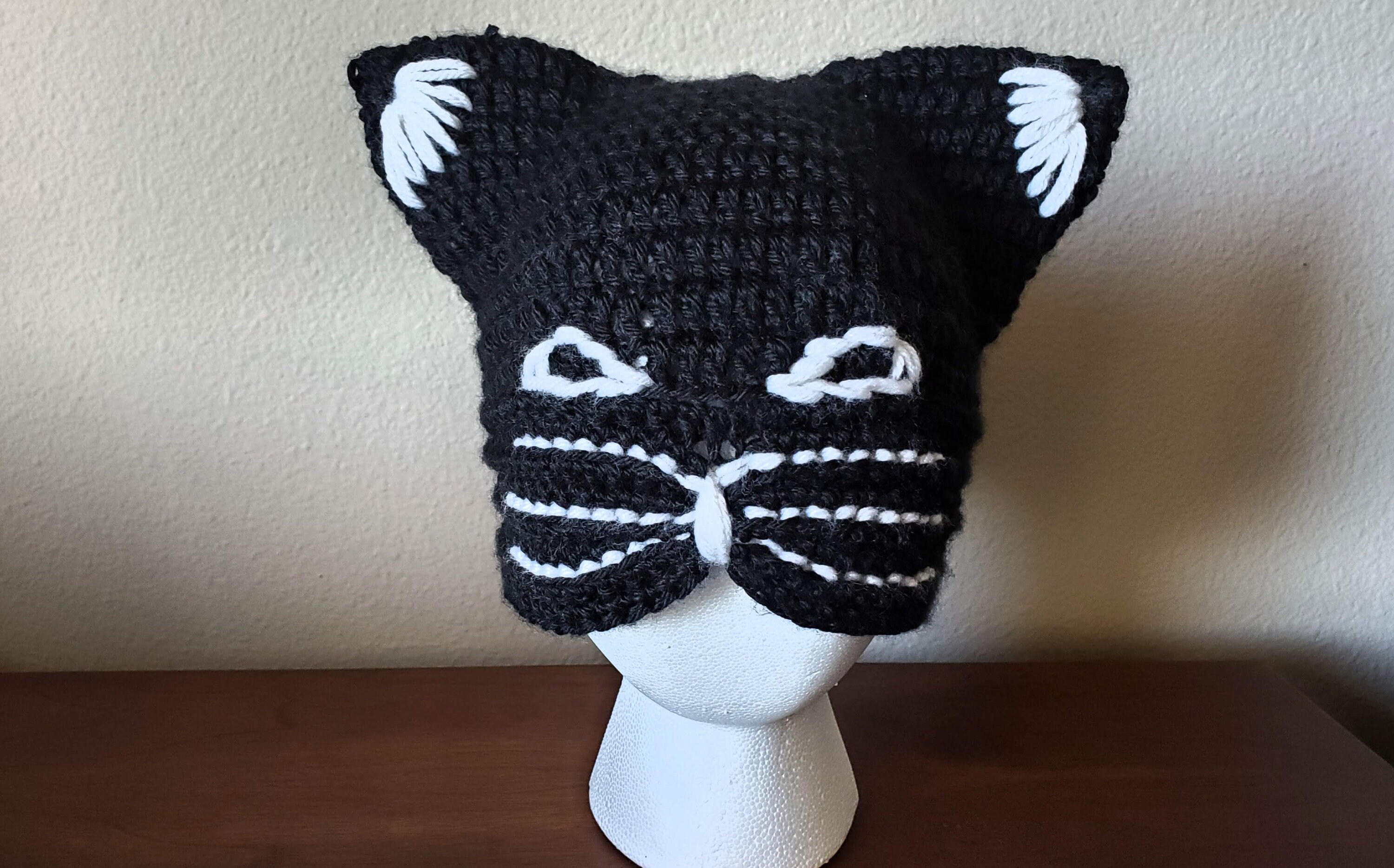 Cat Hat PDF Crochet Pattern - Etsy