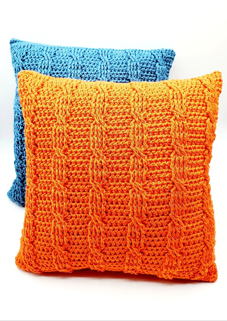 Cable Stitch Pillow PDF Crochet Pattern - Etsy