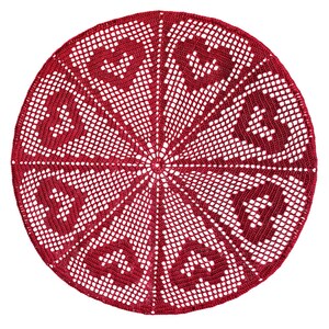 Heart Wheel PDF Crochet Pattern - Etsy