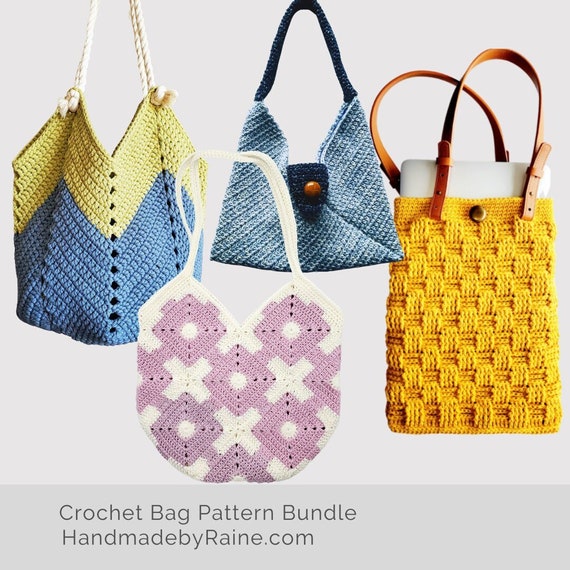 Crochet Bag Pattern Bundle | Etsy