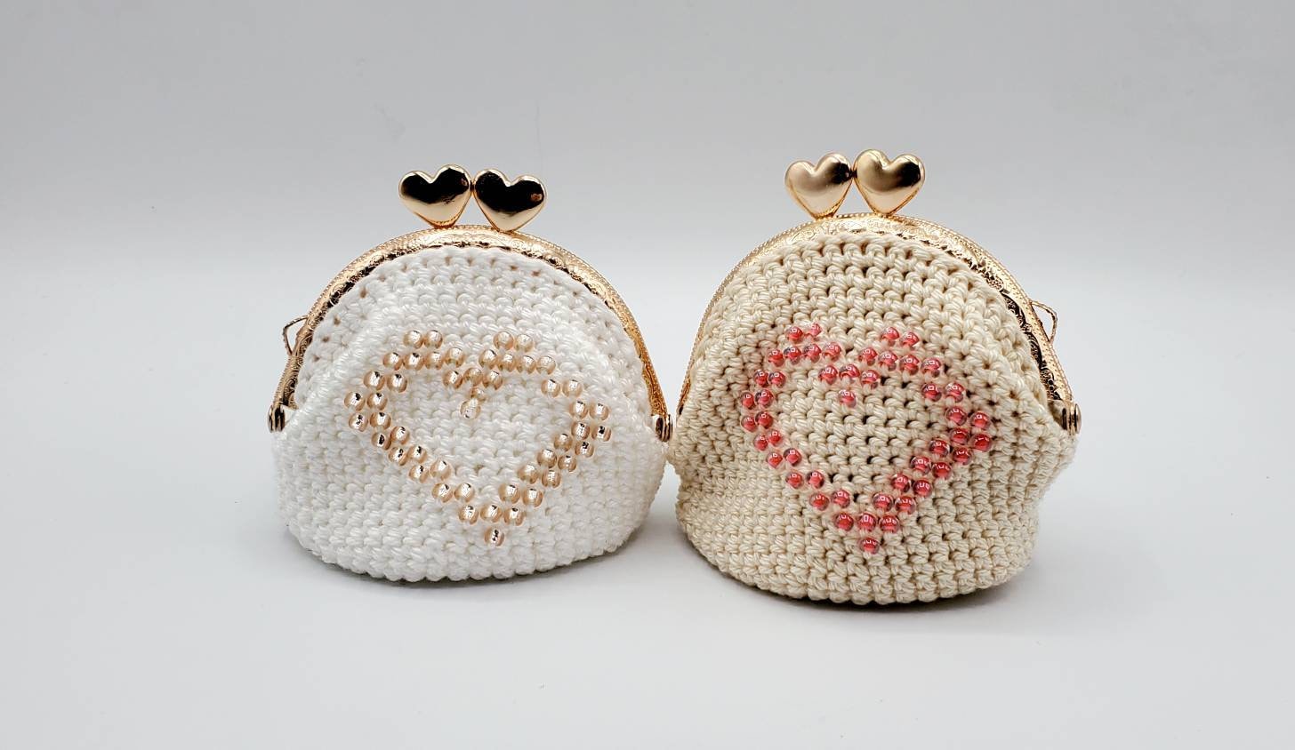 Heart Coin Purse PDF Crochet Pattern - Etsy
