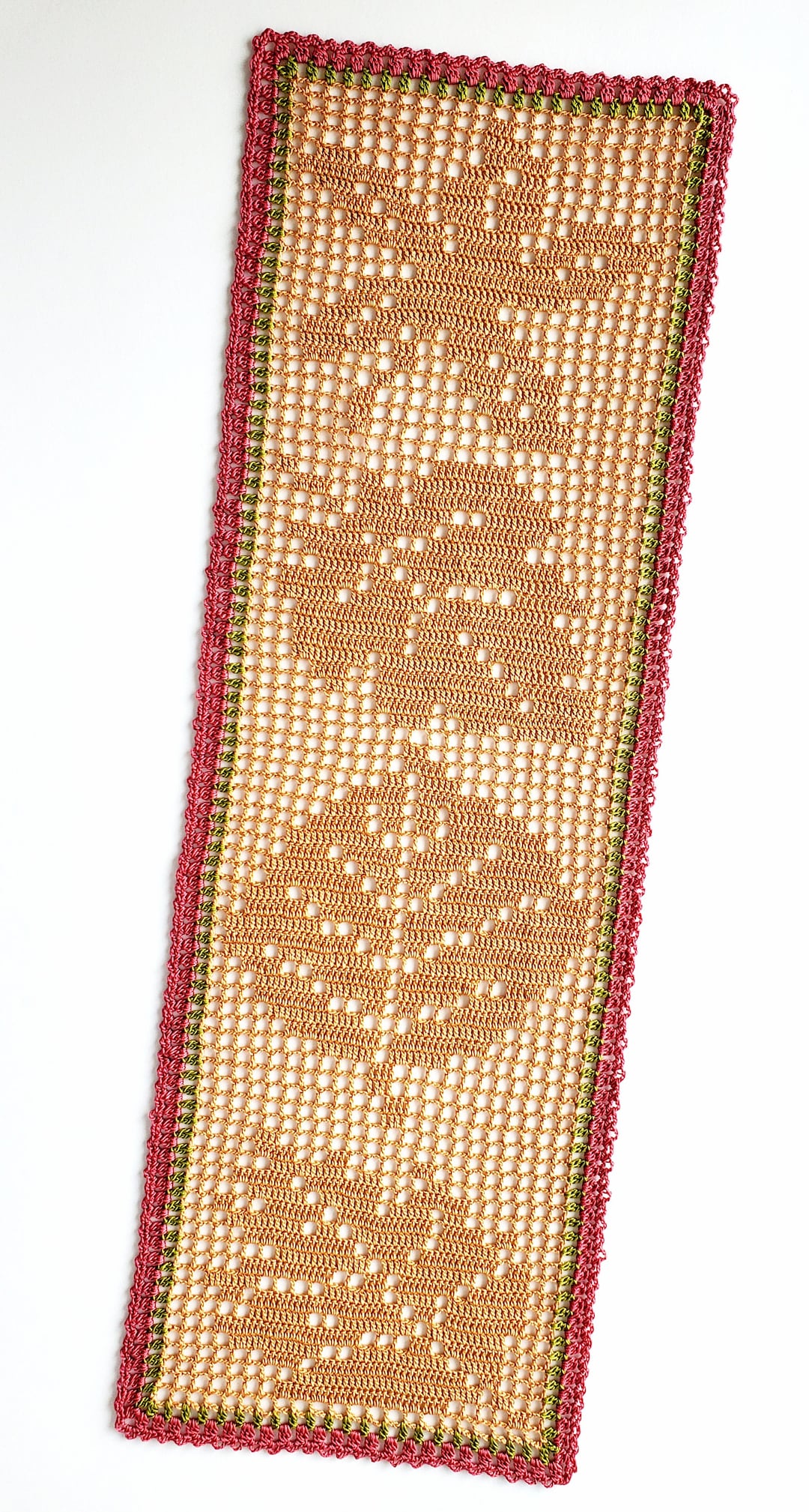 Fall Leaves Table Runner PDF Crochet Pattern - Etsy