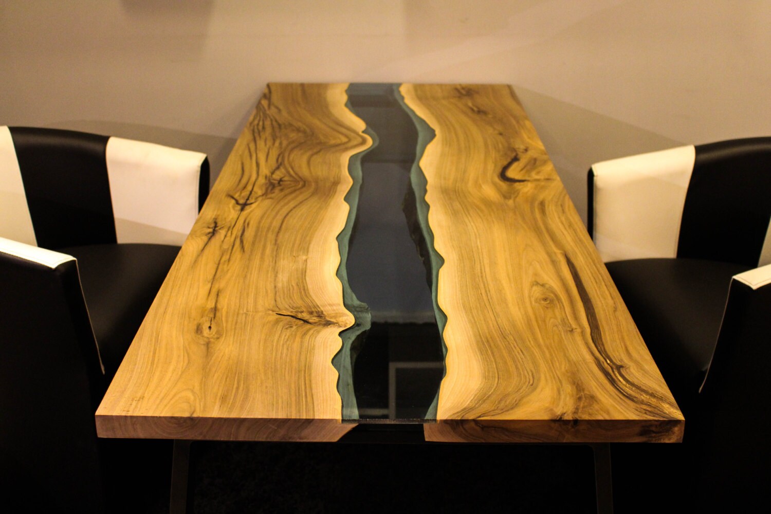 Live Edge Walnut River Table - Etsy