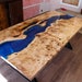 Blue River Epoxy Table - Etsy