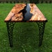 Available Black Spalted Maple Epoxy Resin River Table - Etsy