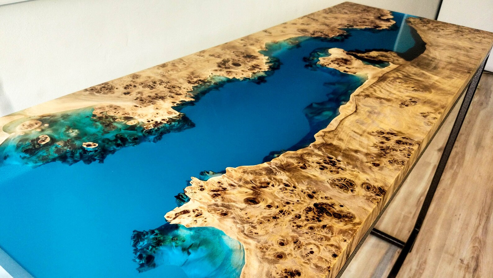 SOLD Entry River Table With Epoxy Inlay, Console River Table SOLD - Etsy