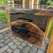 Available Live Edge River Walnut Desk With Black Metallic Epoxy ...