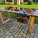 Available Live Edge River Walnut Desk With Black Metallic Epoxy ...