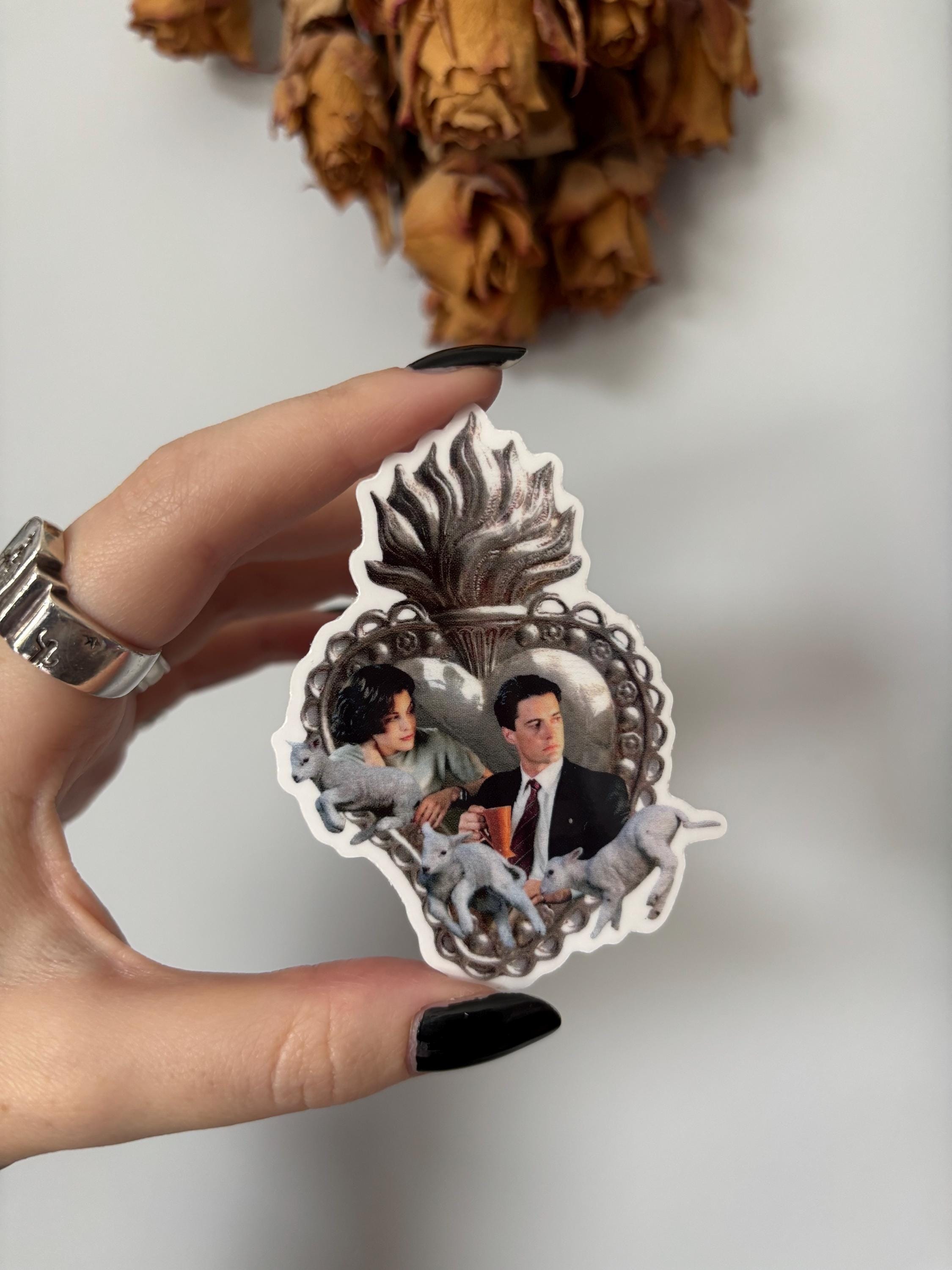 Twin Peaks Agent Cooper and Audrey Horne Clear Sticker - Etsy