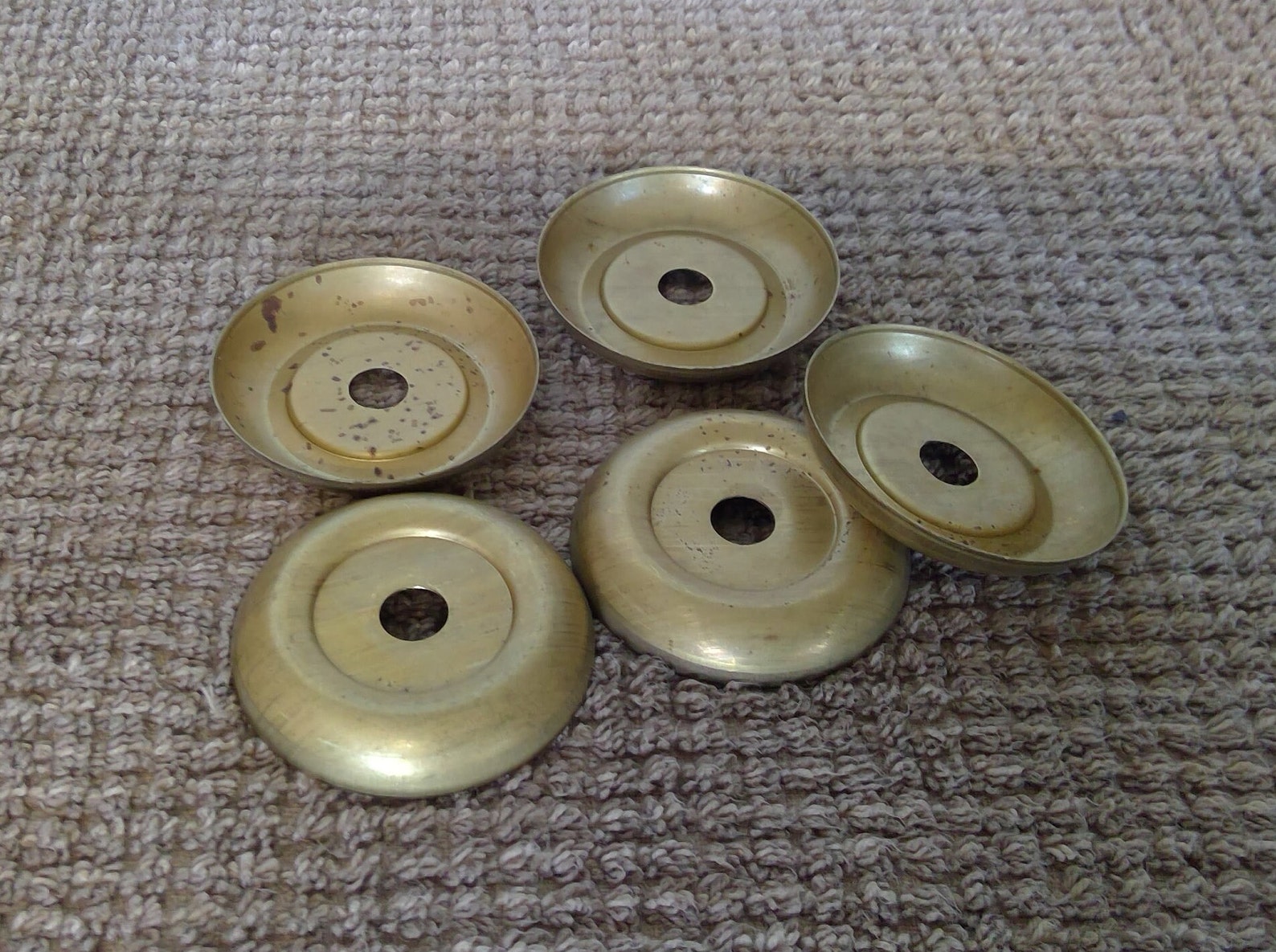 Solid Brass Vase Cap, Lamp Part (bag of 5) - Etsy