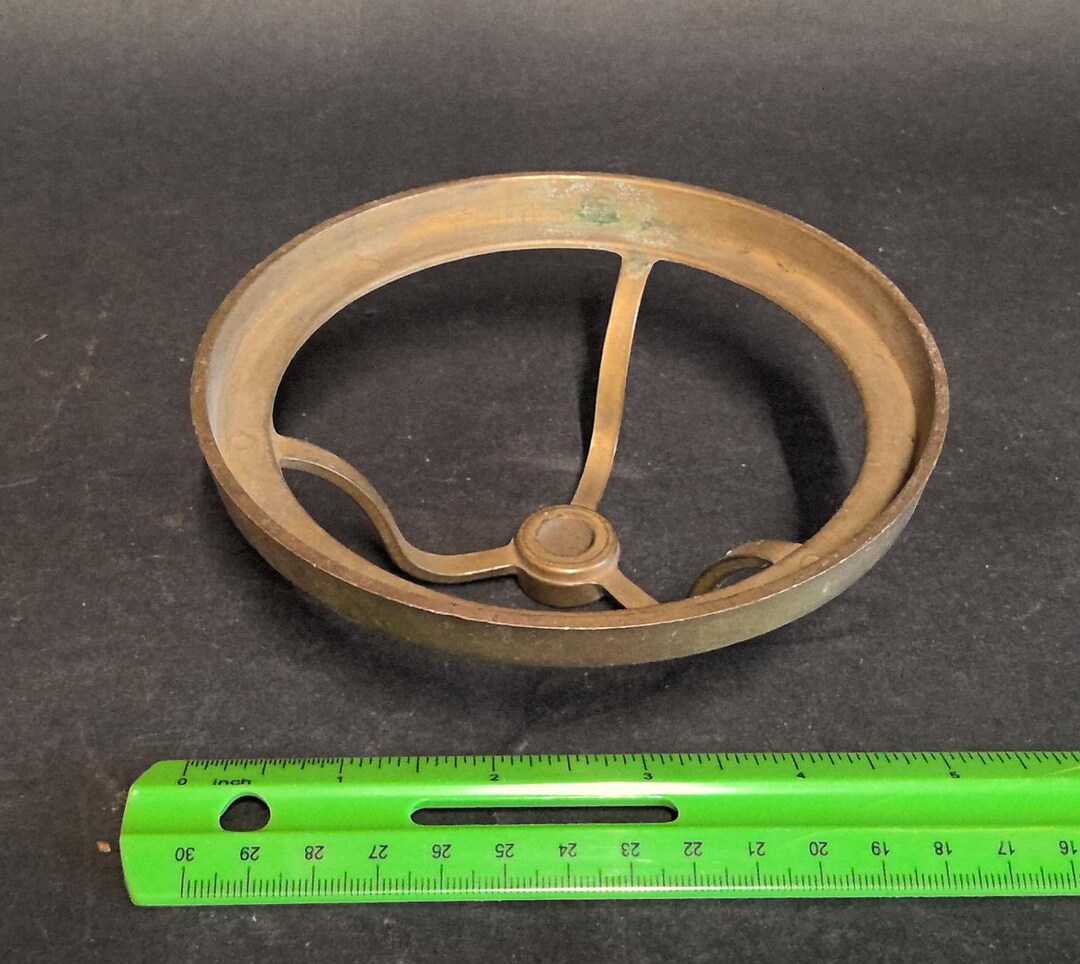 5" Cast Solid Brass Vintage Style Gas Shade Holder - Etsy