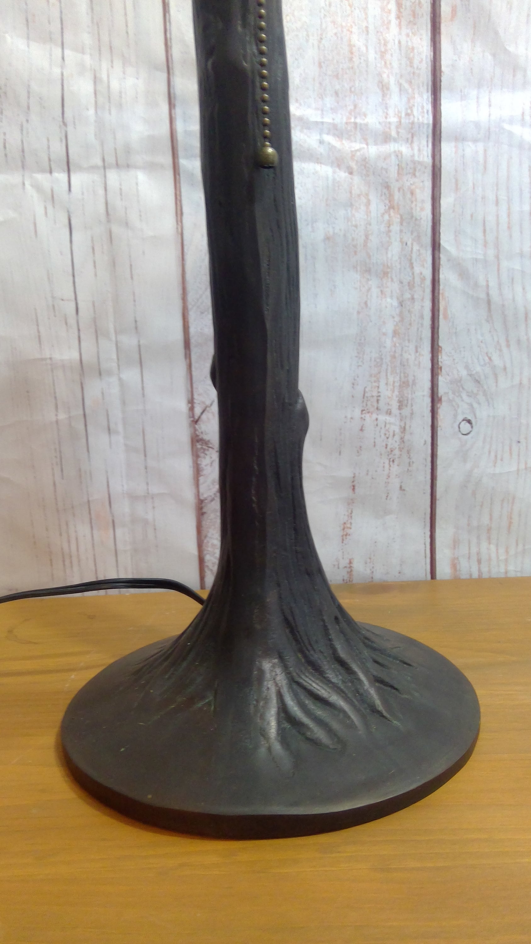 Tree Trunk Solid Brass Antique Finish Table Lamp Base 21 | Etsy