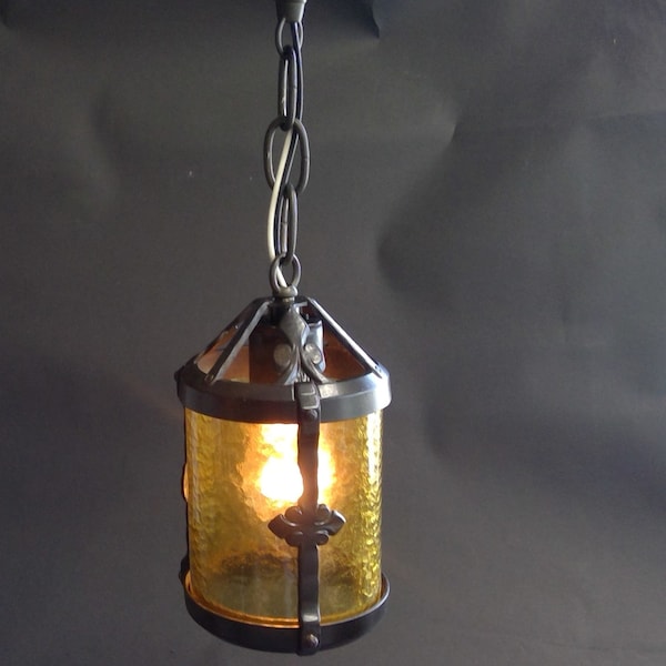 Rustic Pendant Light - Etsy