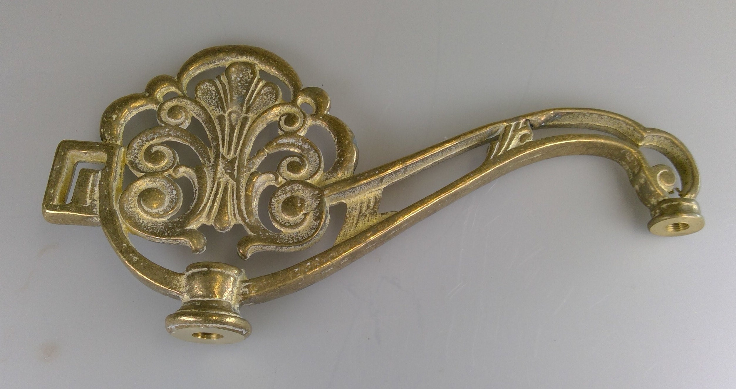 Cast Brass Bridge Arm Electric Floor Lamp Part A45 - Etsy