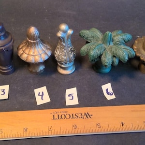 9 Different Lamp Replacement Finials Parts Topper DYI Free Shipping ...