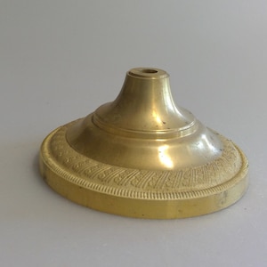 Decorative Round Small DIY Solid Brass Table Lamp Base 5" - Etsy
