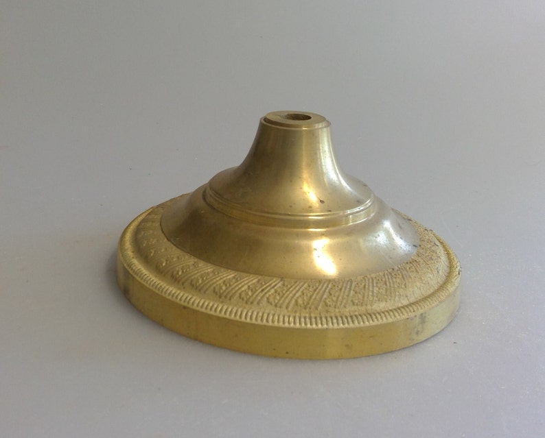 Decorative Round Small DIY Solid Brass Table Lamp Base 5 - Etsy