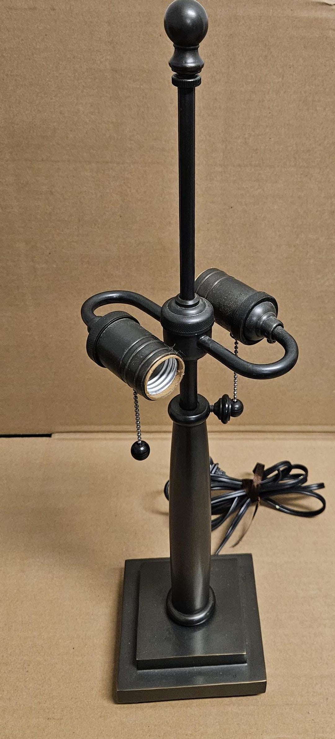 Adjustable Square Mission Style Lamp Base 21 Antique Brass Finish. - Etsy