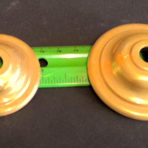 Solid Brass Vase Cap Lamp Lighting Craft Hobby Part 2 Sizes 1.75" & 2. ...