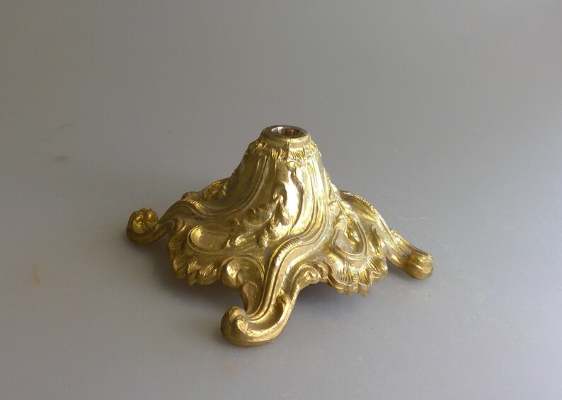 Decorative Small DIY Solid Brass Table Lamp Base 5 - Etsy