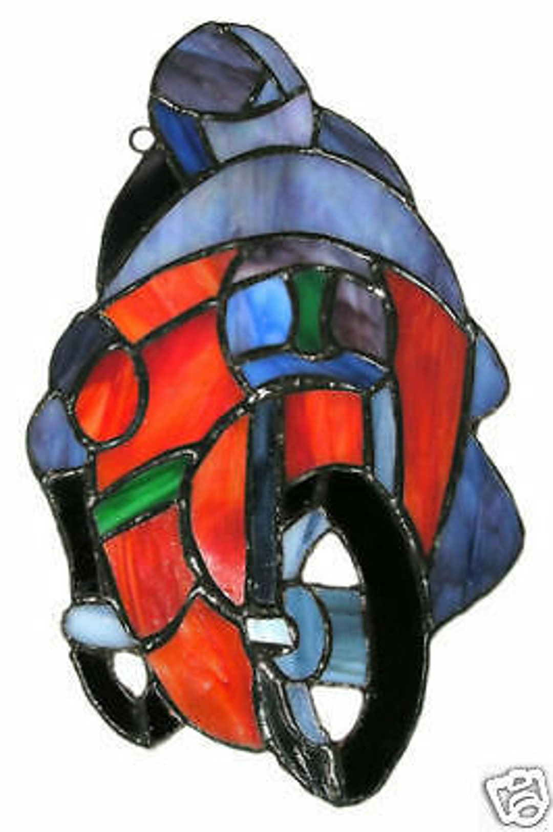 Motorcycle Road Racer Street Racer Sun Catcher-stained Glass Moto Honda ...