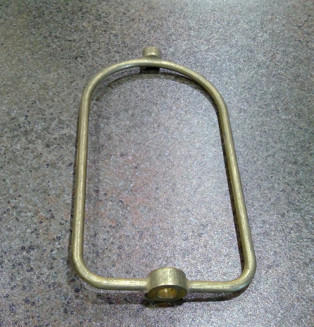 Lamp Harp Solid Cast Brass Table Lamp for Heavy Shades Leaded or Glass ...